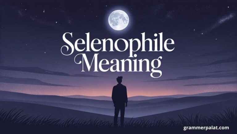 Selenophile Meaning