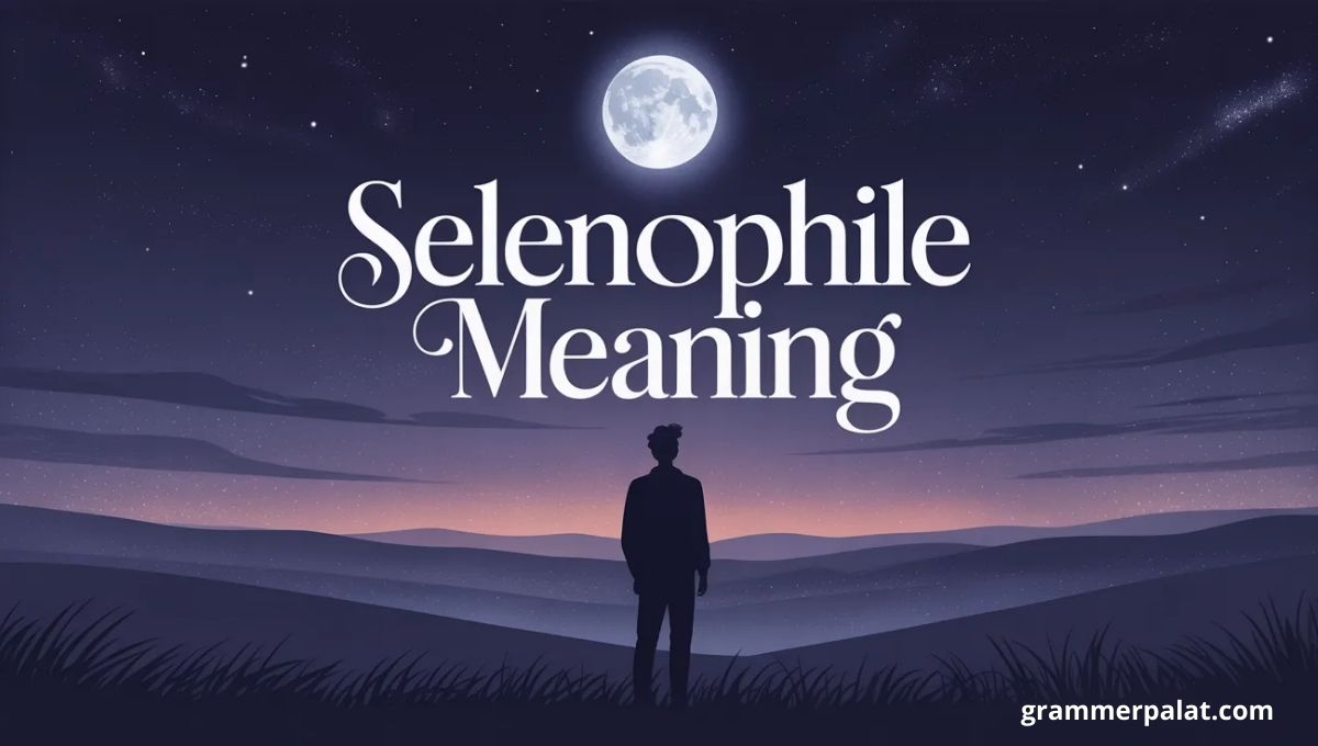 Selenophile Meaning