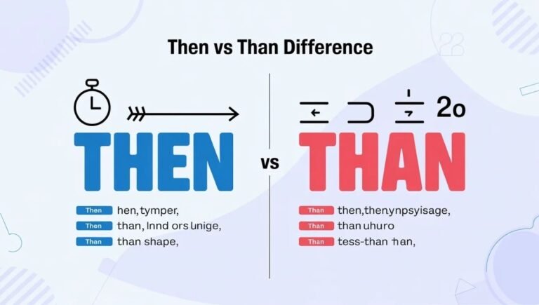 Then vs Than Difference: Clear Guide with Examples, Scenarios, and ...